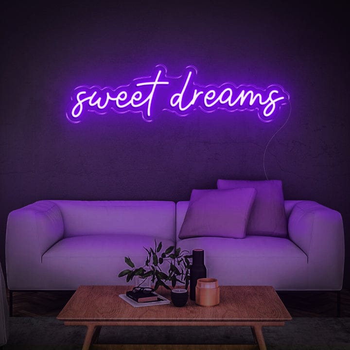 Sweet Dreams LED Neon Sign | Lighted Wall Art for Home Décor – Perfect ...