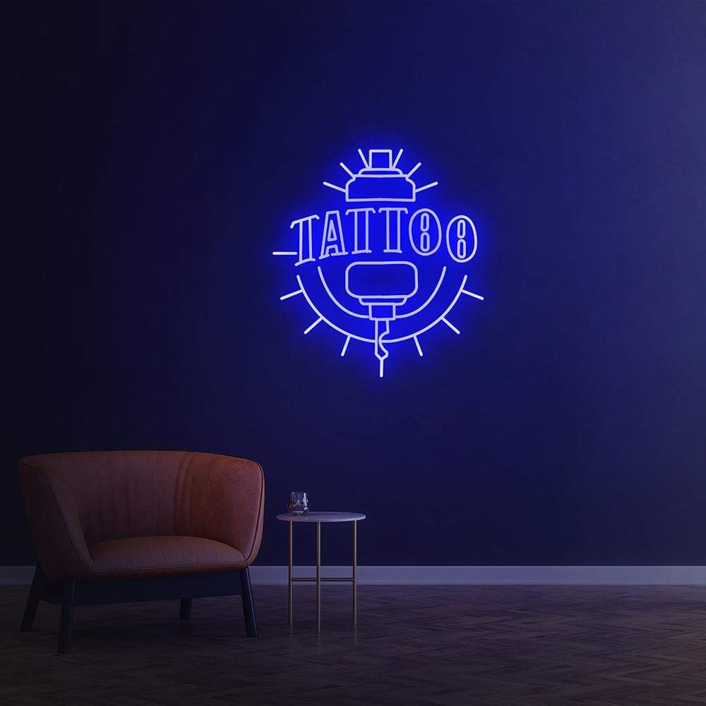 Tattoo Signage Neon Sign | LED Wall Art for Tattoo Studios and Parties ...